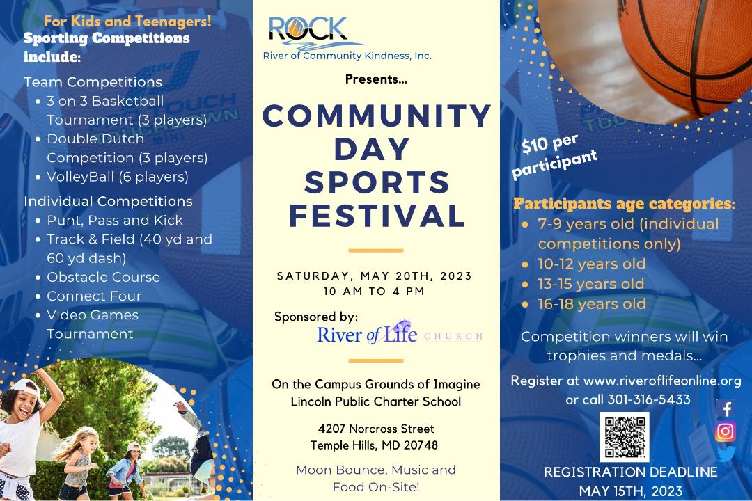 Community Day Sports Festival - River of Life Church